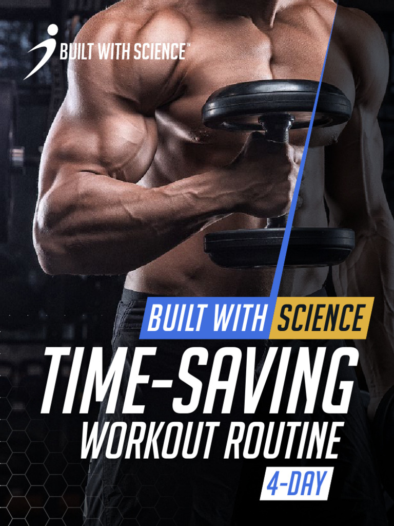 BWS Time-Saving Workout Plan - 4-Day | PDF | Anatomical Terms Of Motion ...