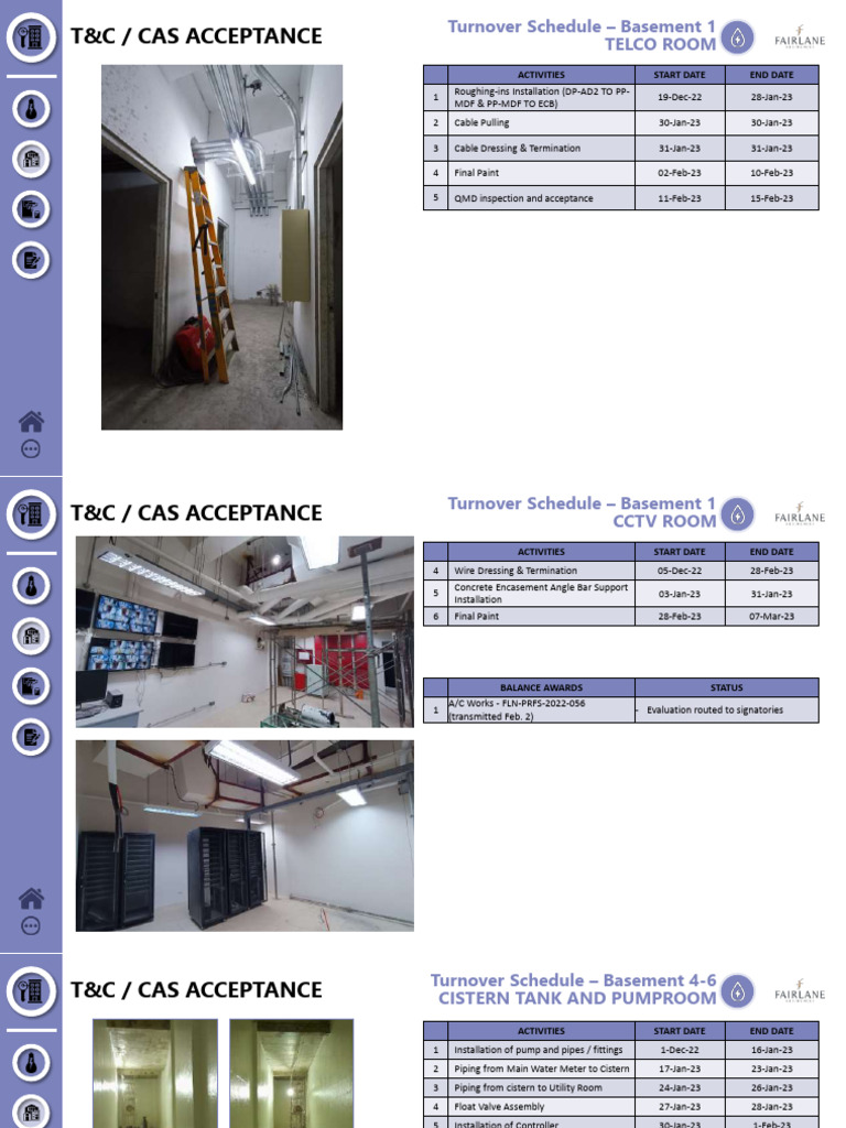 T&c-Cas Acceptance - Basement | PDF | Basement | Building Technology