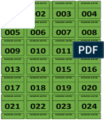 No. Antrian 1-100 | PDF