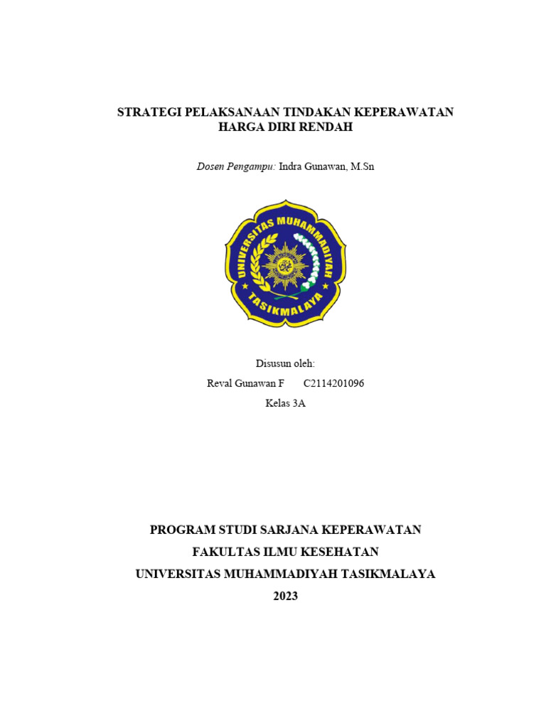 SPTK HDR Jiwa - Reval Gunawan | PDF