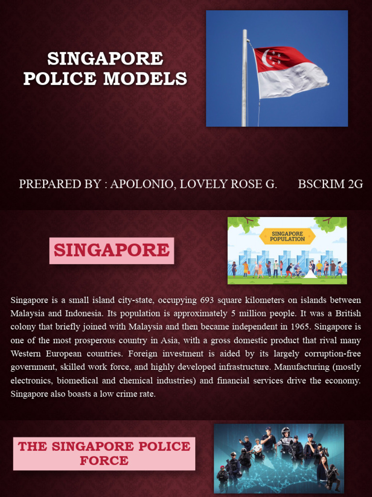 Singapore Policemodels | PDF | Inspector | Police