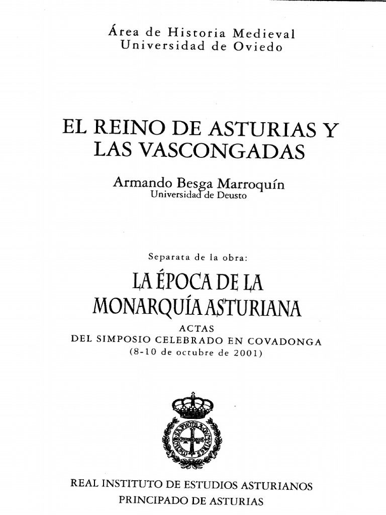 El Reino de Asturias y Las Vascongadas | PDF
