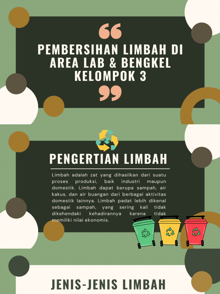 Pembersihan Limbah Di Area Lab Dan Bengkel - 20231120 - 165704 - 0000 | PDF