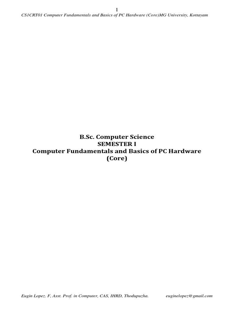 Module 1 | PDF | Workstation | Personal Computers