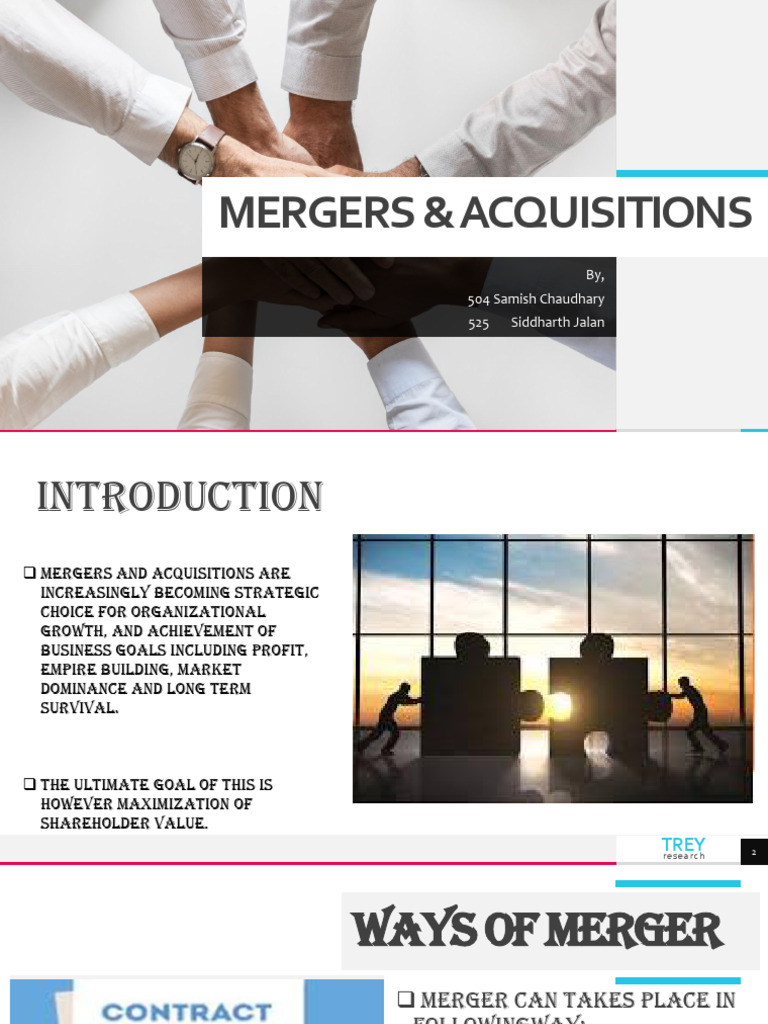 Mergers & Acquisitions | Download Free PDF | Mergers And Acquisitions | Takeover