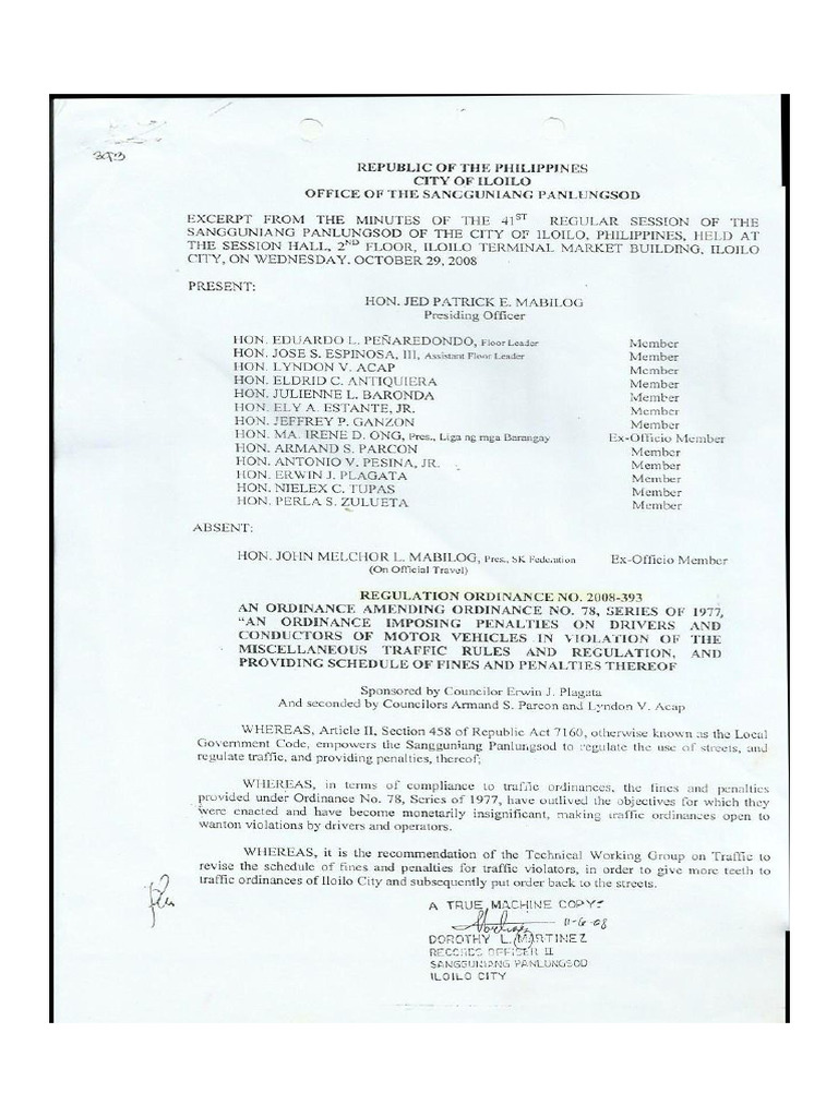 2008-393-Penalties-in-Violation-of-the-Miscellaneous-Traffic-Rules-and ...