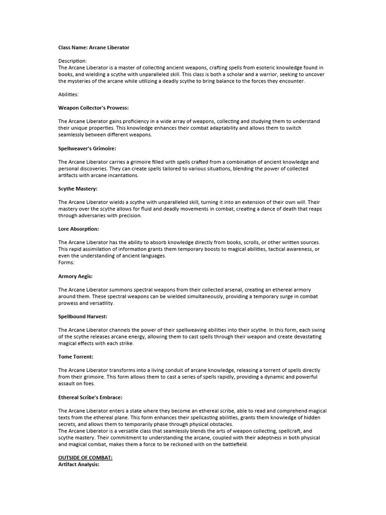 Class Name Pdf