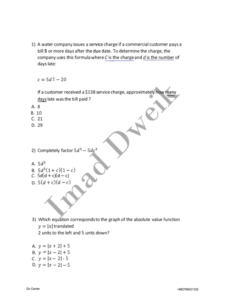 M2-Exam 1 | PDF | Electrical Impedance | Mathematics