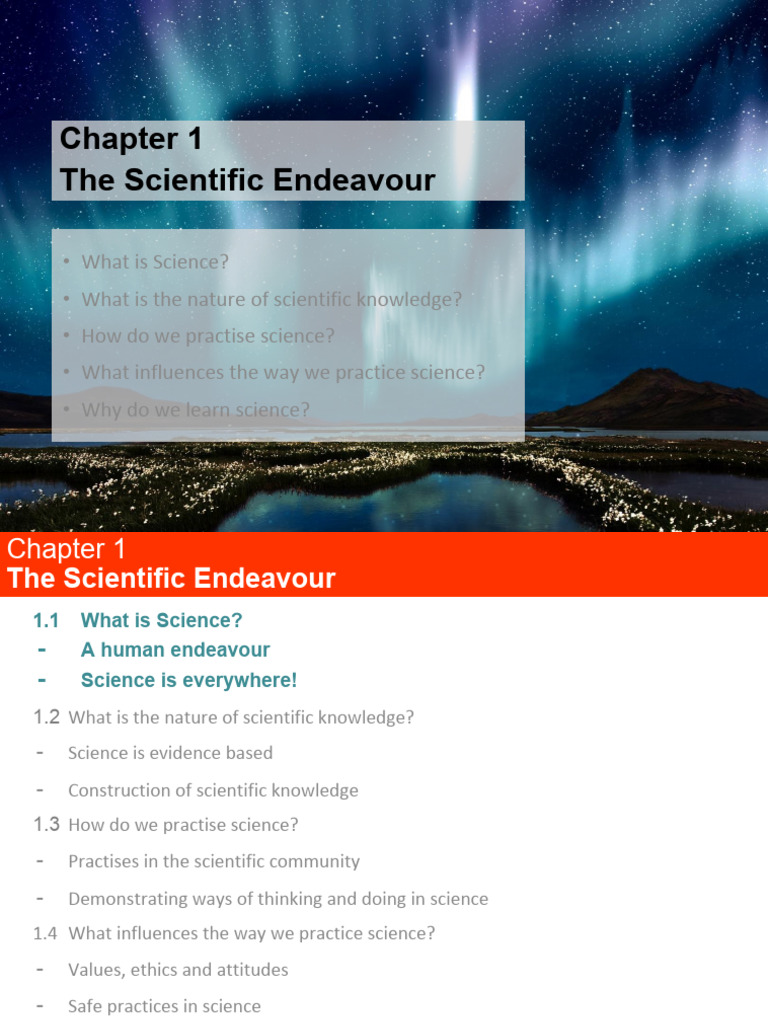 Chapter 1 Slides For Students | PDF | Science | Scientific Method