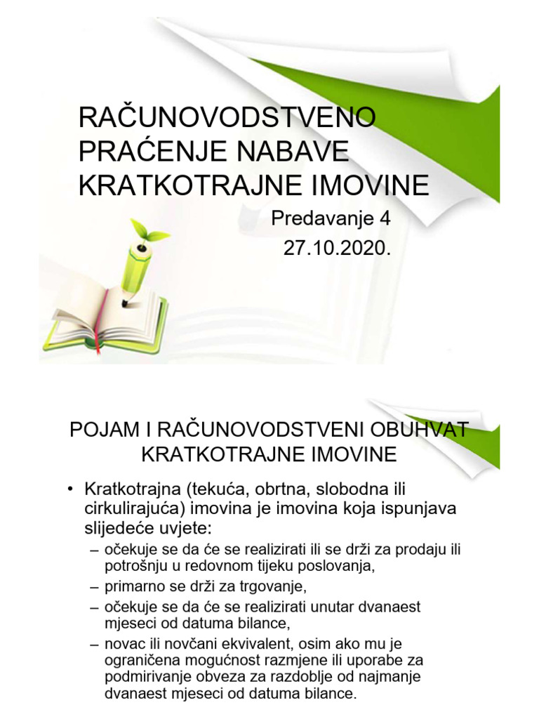 Predavanja 4 2020 Print | PDF