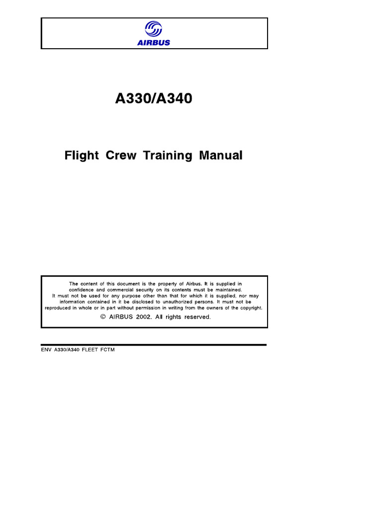 A330 FCTM | PDF