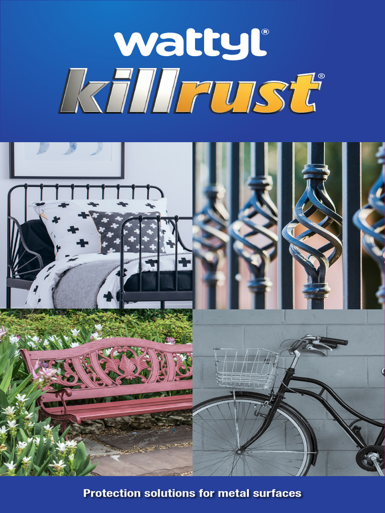 Wattyl Killrust Brochure 2 Pdf Rust Corrosion
