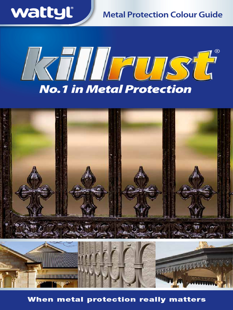 Metal Protection Colour Guide - Wattyl | PDF | Rust | Paint