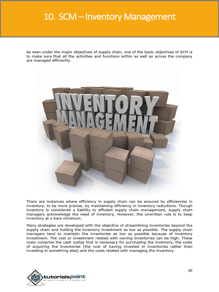 Supply Chain Management Online Module 35 45 | PDF | Linear Programming ...