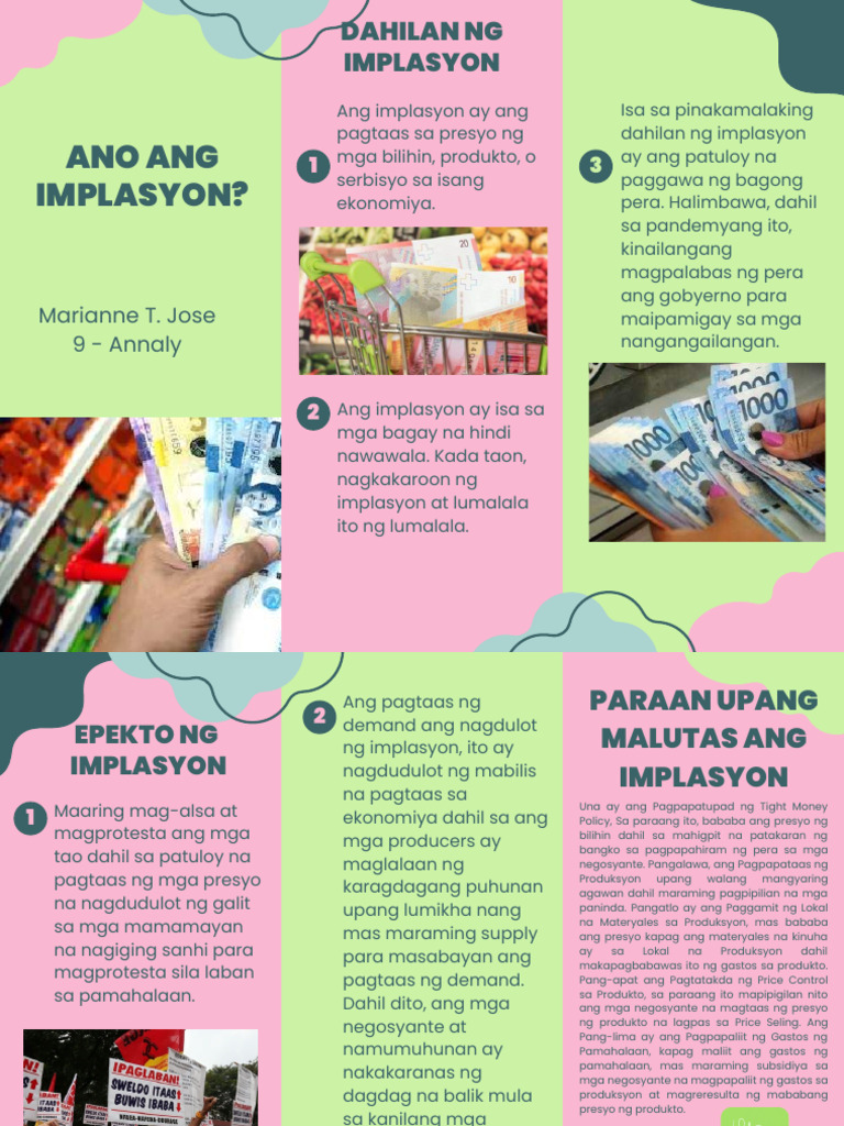 Ano Ang Implasyon | PDF