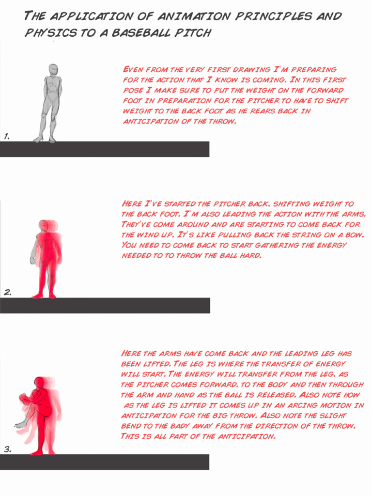 Baseball Throw Physics of Animation | PDF