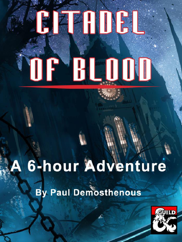 1720879-Citadel of Blood - One Shot Adventure | PDF | Vampires
