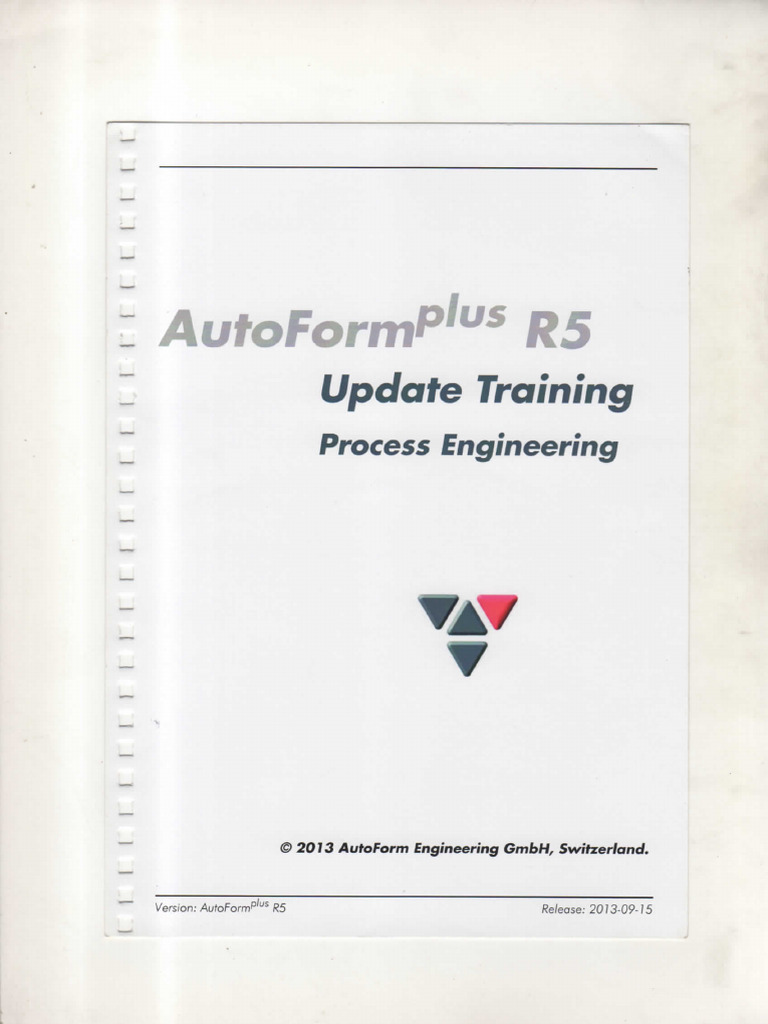 Autoform Update Training | PDF