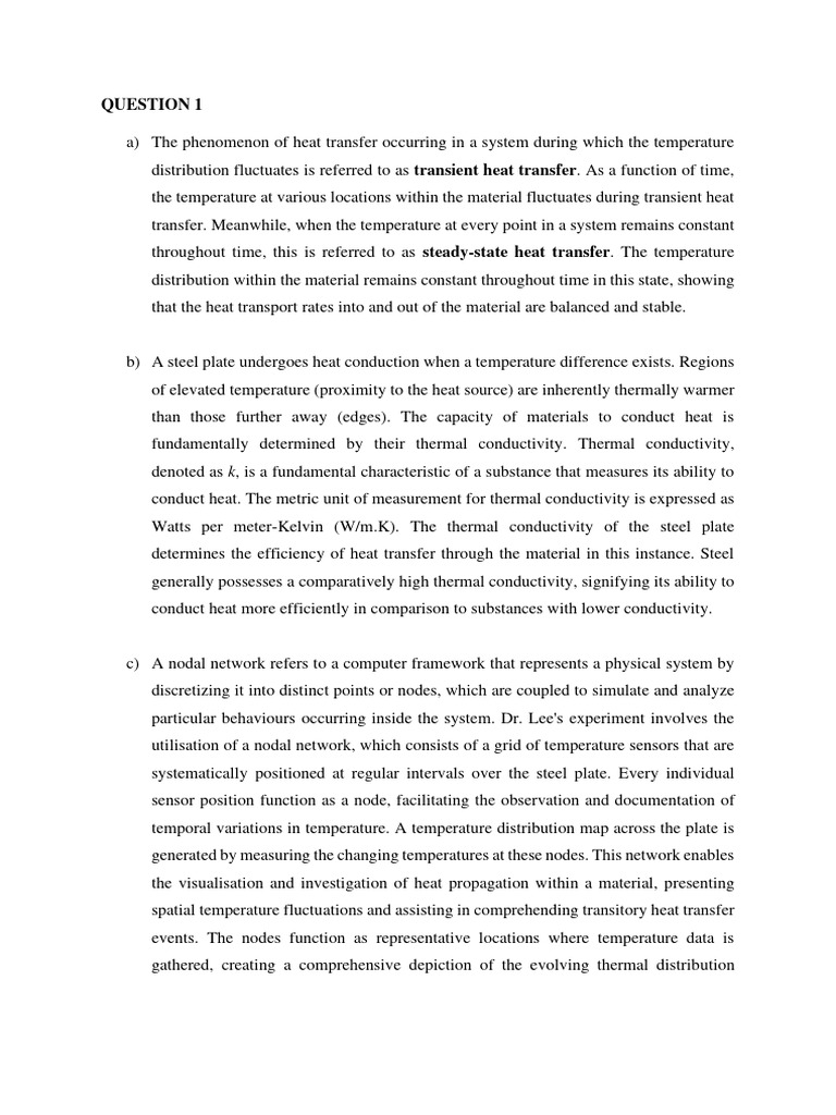 heatt | PDF | Thermal Conduction | Heat