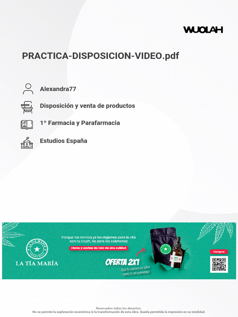 Caso Práctico DVP | PDF | Negocios | Relaciones personales, crianza y desarrollo personal