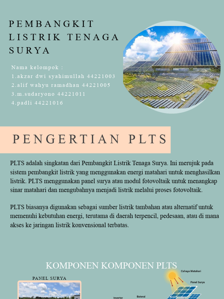Plts Kelompok 6 | PDF