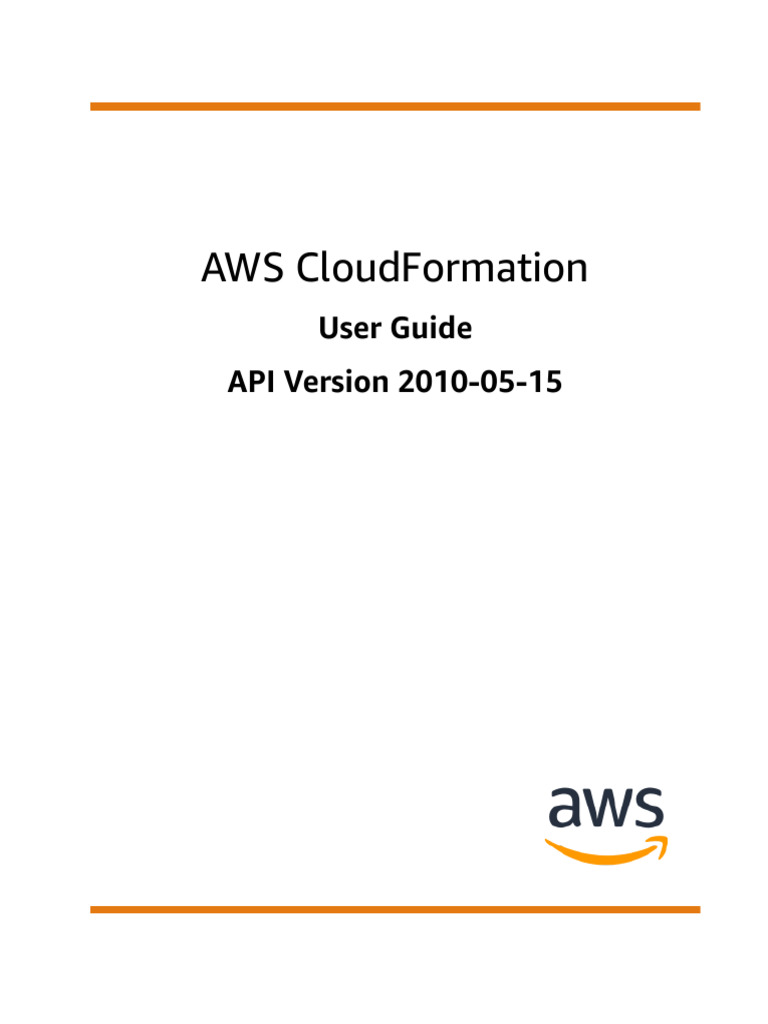 Cloudformation Userguide | PDF | Computer Engineering | Computer Science
