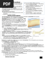 Biology Membranes A-Level OCR Notes | PDF | Cell Membrane | Biotechnology