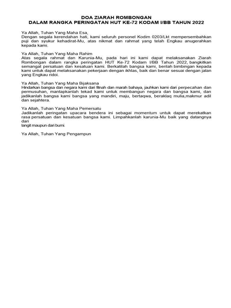 Kumpulan Doa | PDF | Agama & Spiritualitas