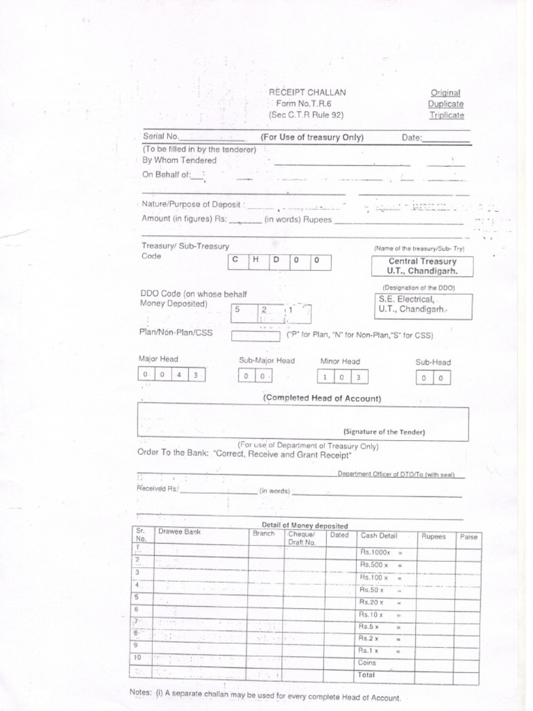Challan | PDF