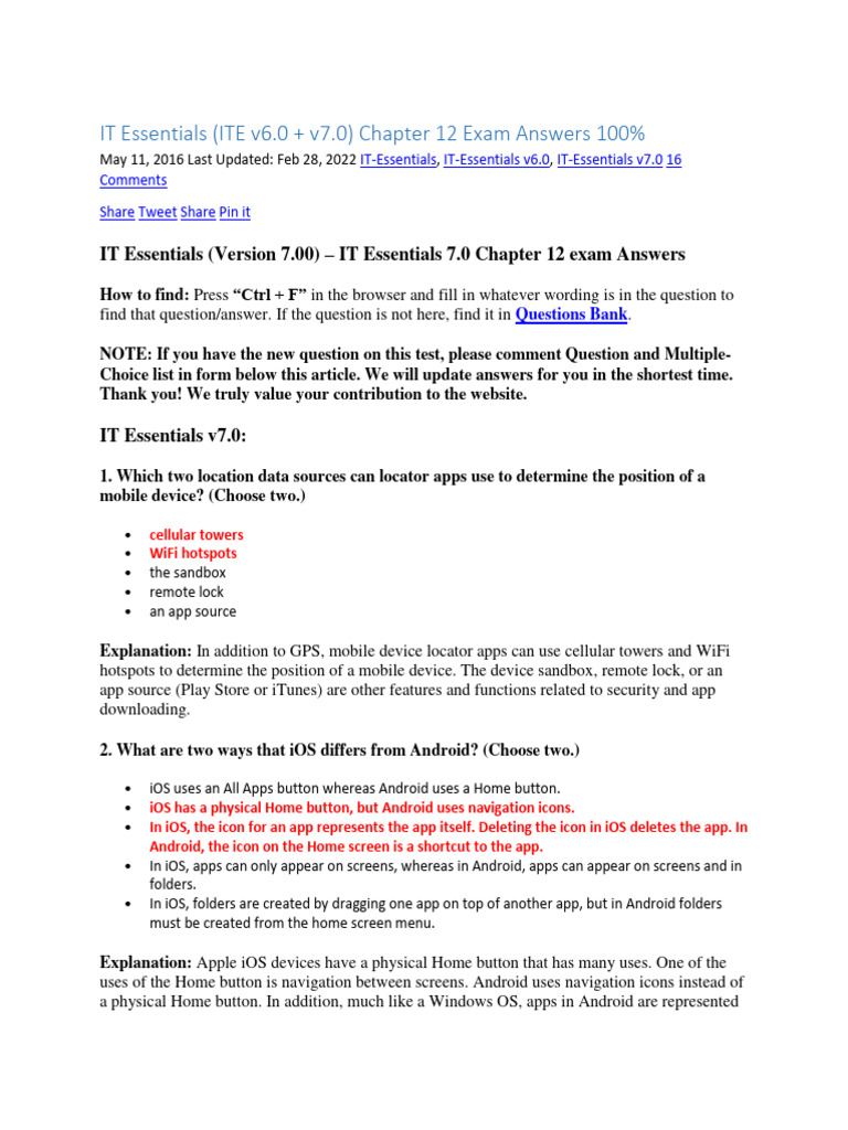 Chapter 12 Pdf Computer Virus Ios