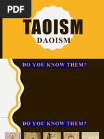 Daoic Religions:: Daoism | PDF | Tao | Laozi