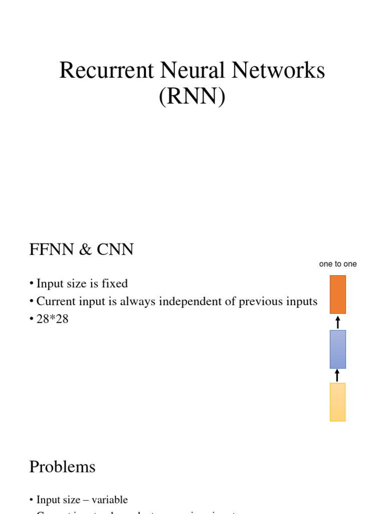 Recurrent Neural Networks | PDF | Artificial Neural Network | Machine ...