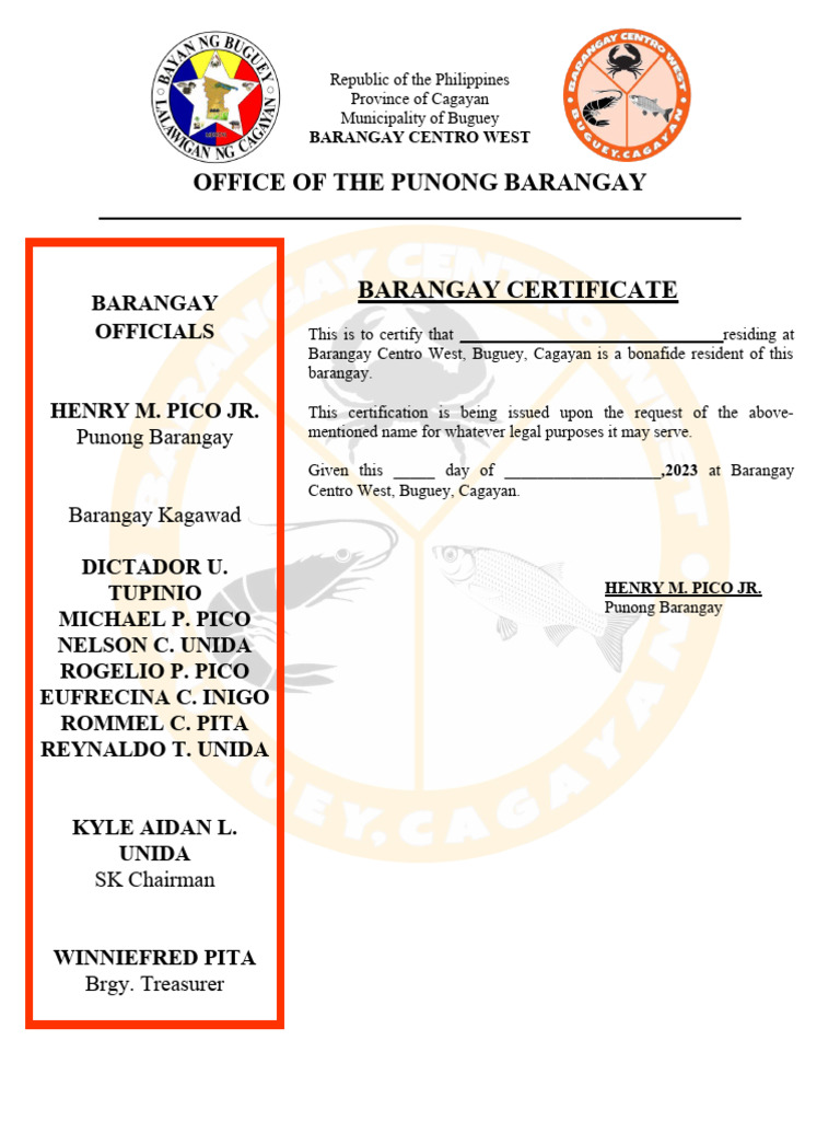 Certificate of Residency | PDF | Social Science