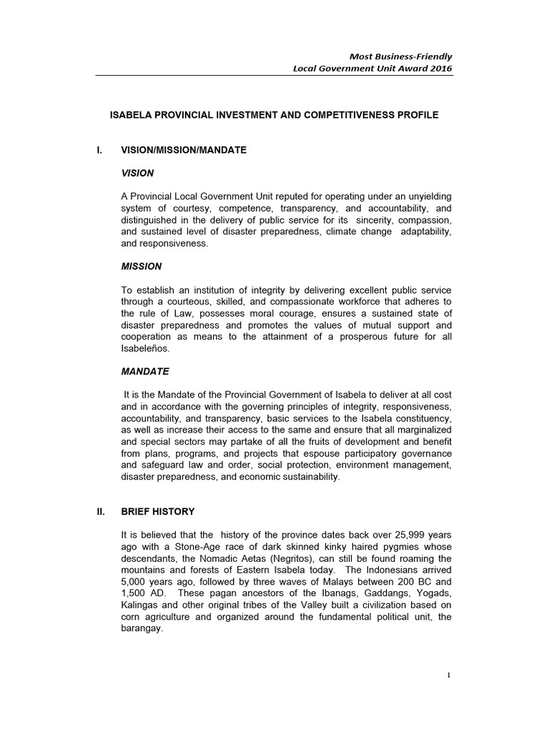 Investment Profile | PDF | Road