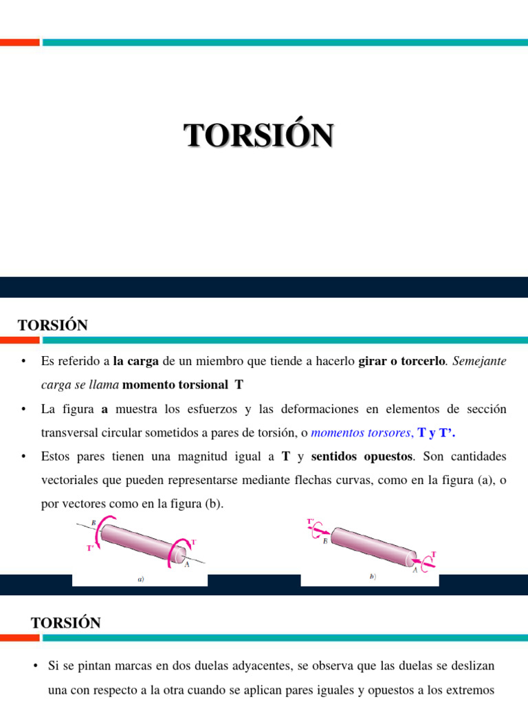 Torsion | PDF | Rigidez | Física