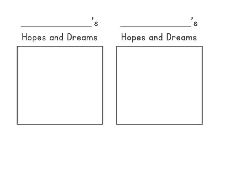 Hopes and Dream | PDF