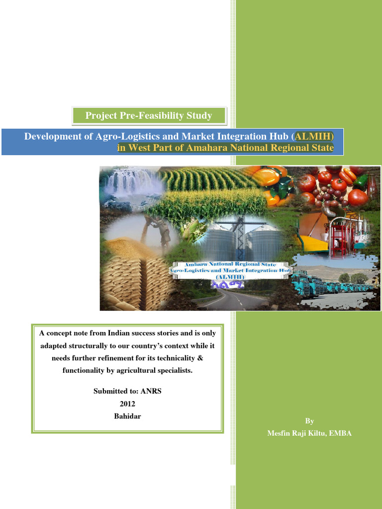 Agro Logistics and Market Integration Hub ALMIH | PDF | Agriculture ...