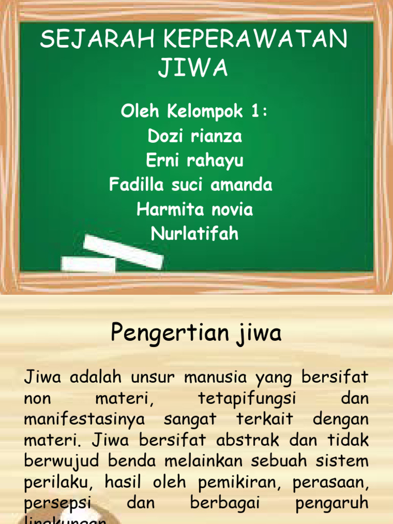 Sejarah Kep Jiwa | PDF