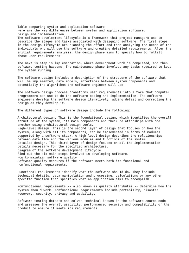 Websys | PDF | Software | Software Quality