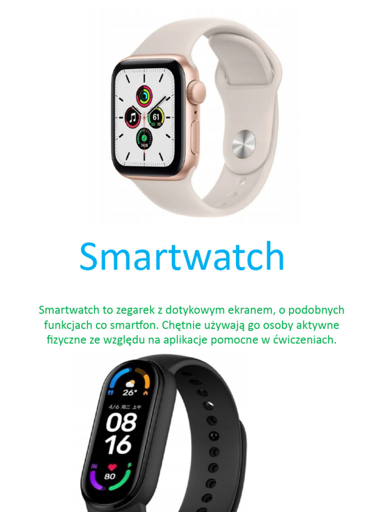 Smartwatch - Technika | PDF