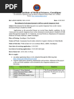 Ipu Medical Certificate | PDF