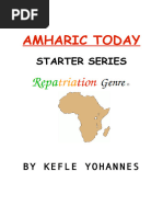 Amharic Hahu | PDF | Self-Improvement | Language Arts & Discipline