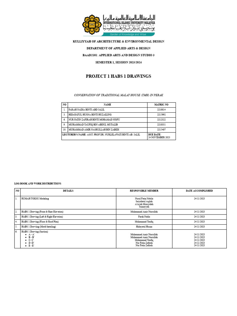 Design of Rumah Toksu Anjung | PDF