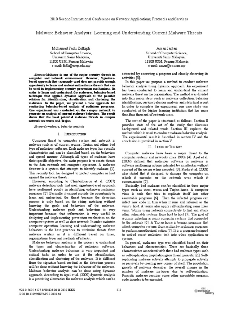 05635801 Pdf Malware Computer Security Exploits