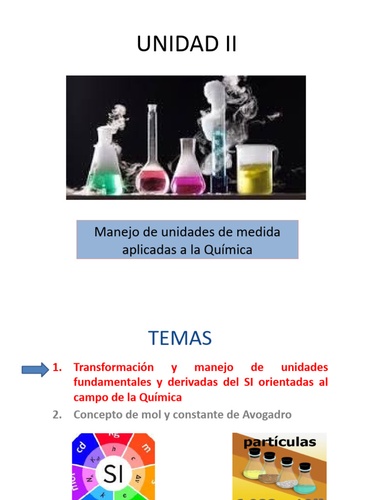 Presentación Transformación y Manejo de Unidades Del SI | PDF ...