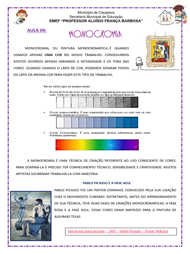 Aula 04 - Monocromia | PDF