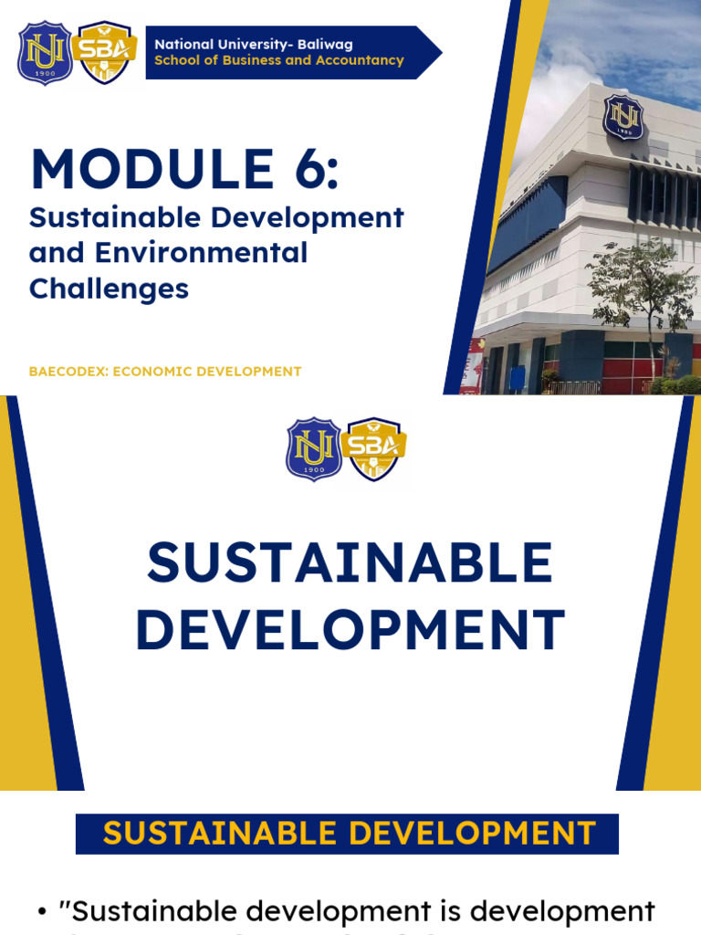 Module 6 Economic Development | PDF