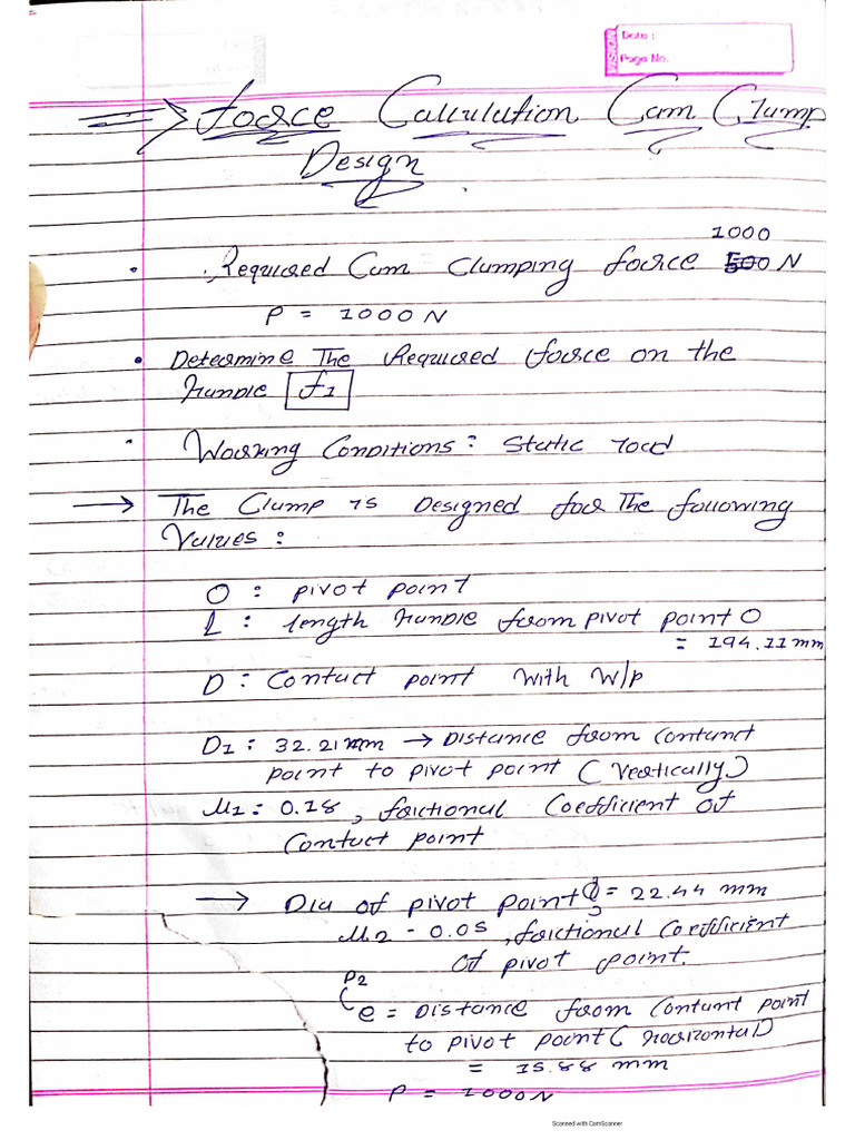 Force Calculation | PDF