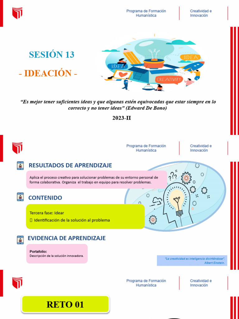 Sesion 13 | PDF | Creatividad | Innovación