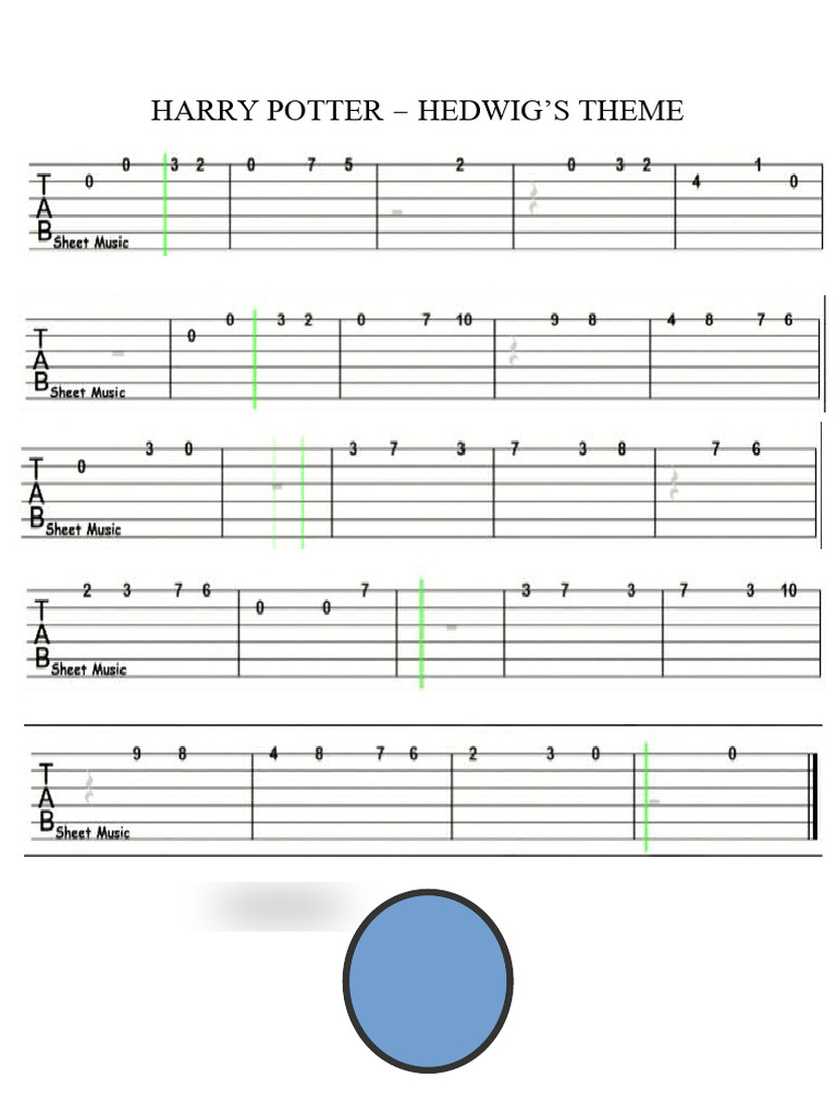 HARRY POTTER Acordes Guitarra | PDF